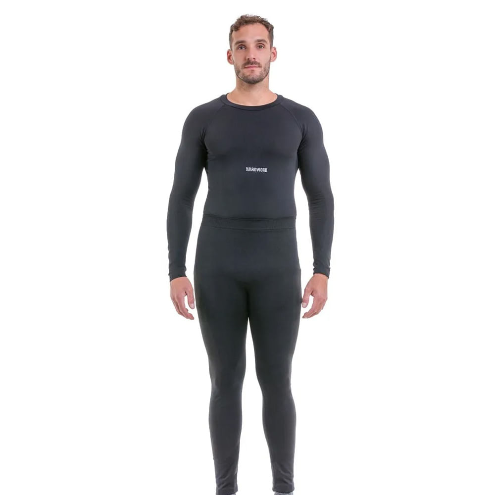 CONJUNTO INTERIOR HW PATAGONIA SPANDEX NEGRO