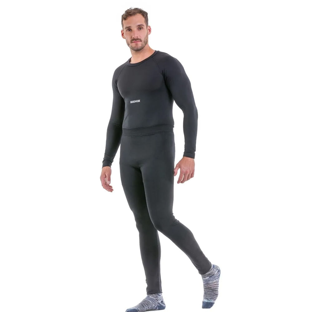 CONJUNTO INTERIOR HW PATAGONIA SPANDEX NEGRO